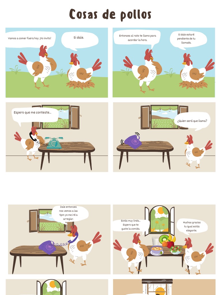 Comic - Cosas de Pollos | PDF