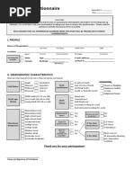 Youth Profile Form: Office of The Sangguniang Kabataan | PDF | Career ...