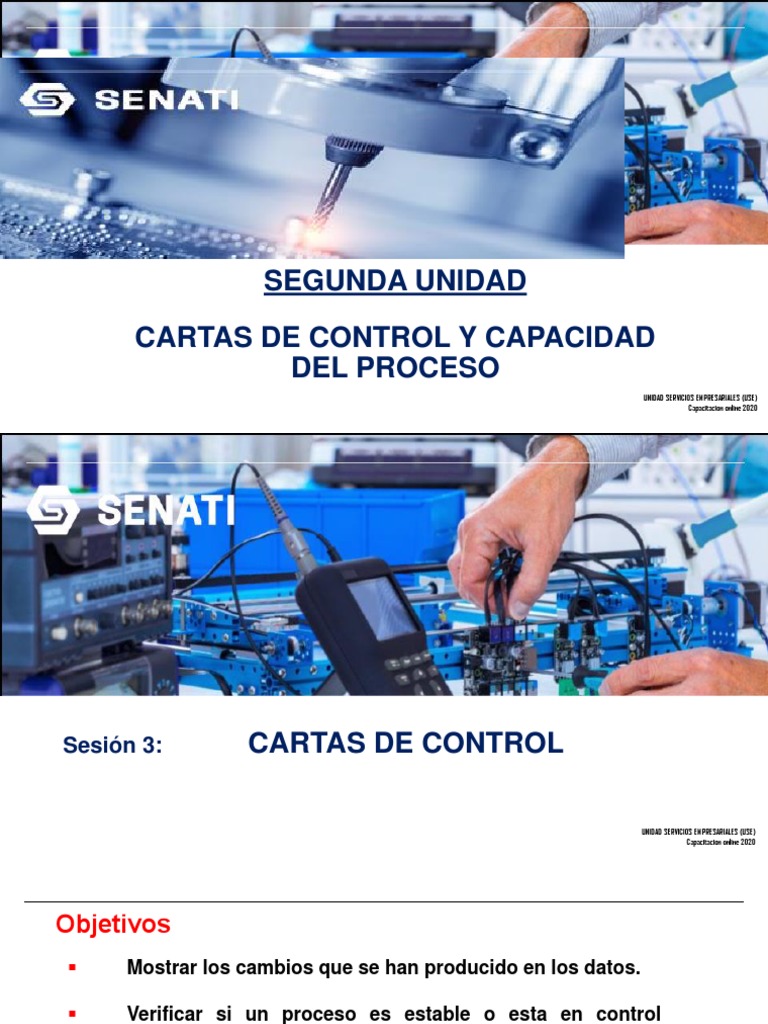 Segunda Unidad Cartas de Control Y Capacidad Del Proceso: Unidad ...