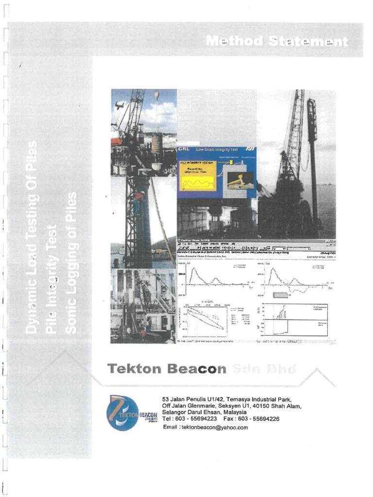 Tekton Beacon - Method Statement Nov 19 | PDF