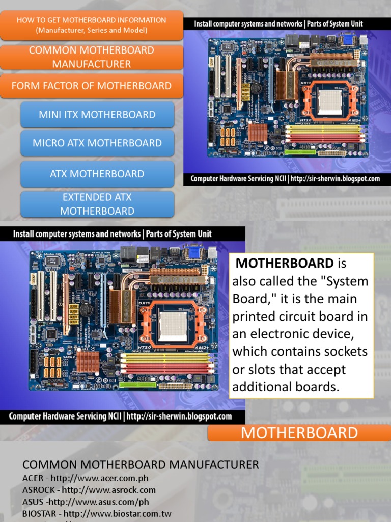 Parts of Mobo For Sharing | PDF | Electrical Engineering | Information And Communications Technology