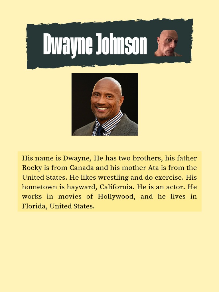 Dwayne Johnson | PDF