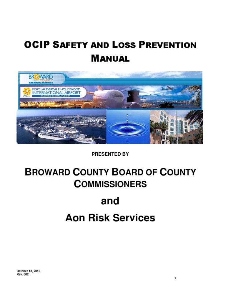 OCIP Safety Manual | PDF | General Contractor | Safety