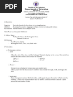 Detailed Lesson Plan in Math 5 | PDF | Volume | Lesson Plan