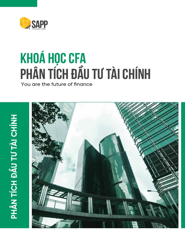 (SAPP Academy) Giới Thiệu Khóa Học CFA | PDF