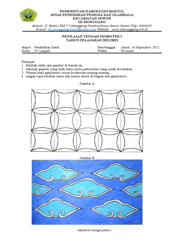 Soal Batik | PDF
