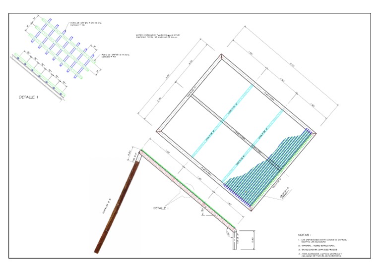 ZARANDA 4x5 | PDF | Ingeniería | Ingeniería estructural