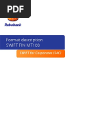 MT103 SWIFT Message With Optional Fields 52a and 57a - Part 1 ...