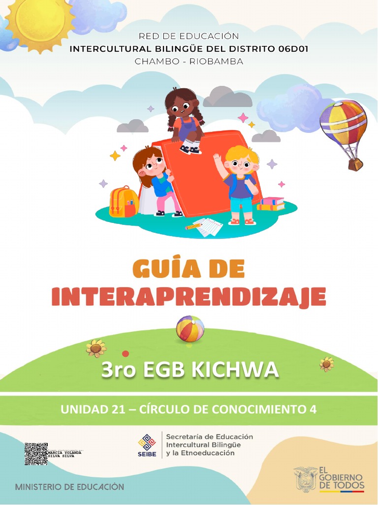 3ro Egb Kichwa: Unidad 21 - Círculo de Conocimiento 4 | PDF | Cognición