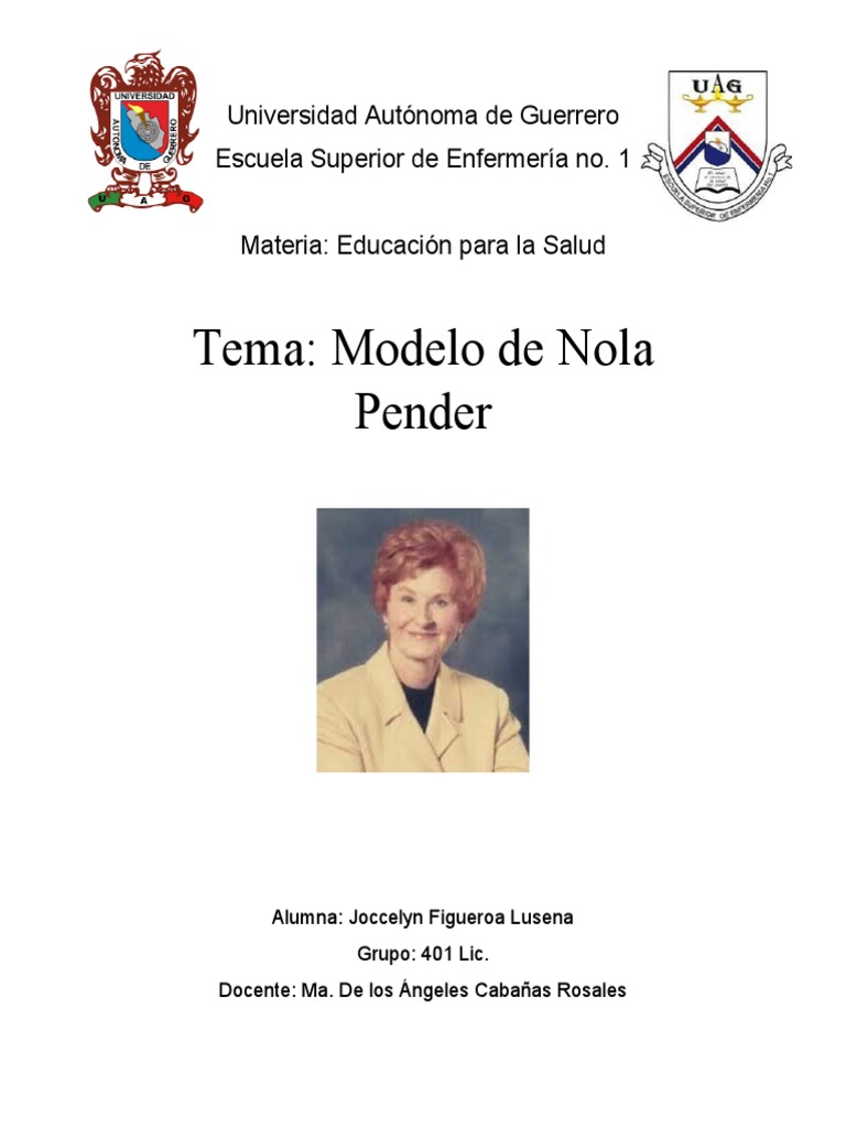 Modelo Nola Pender | PDF