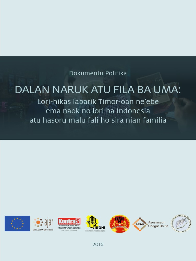 AJAR Policy Paper Dalan Naruk Atu Fila Ba Uma | PDF