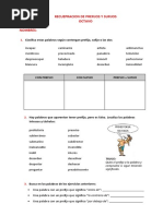 Palabras Terminadas en Ción, Sión, Xión y Cción | PDF | Artes del ...