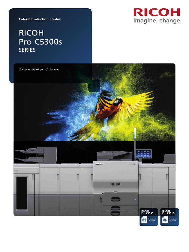 Ricoh Pro 5300 - Compressed | PDF