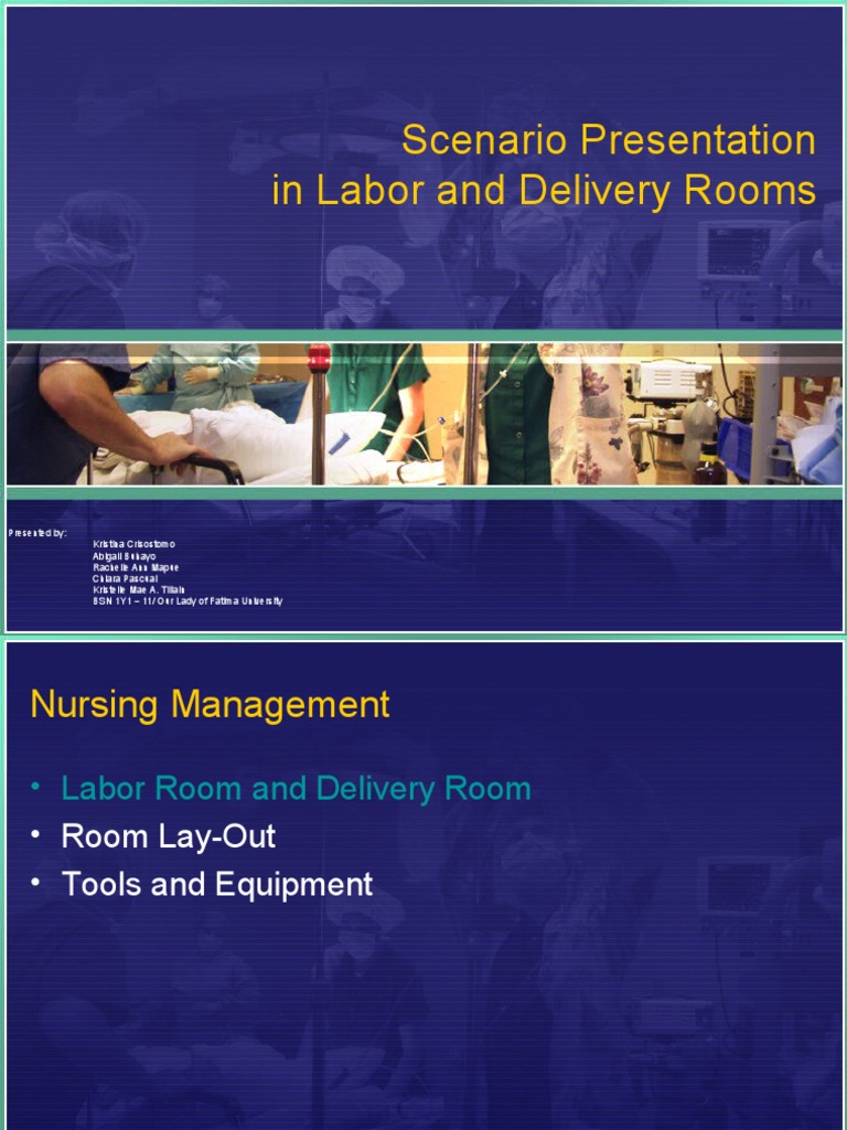Labor and Delivery Room | PDF | Childbirth | Human Reproduction