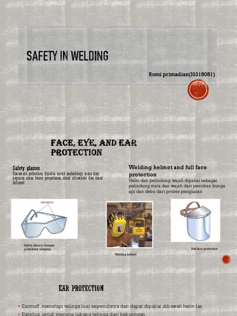 Safety in Welding | PDF