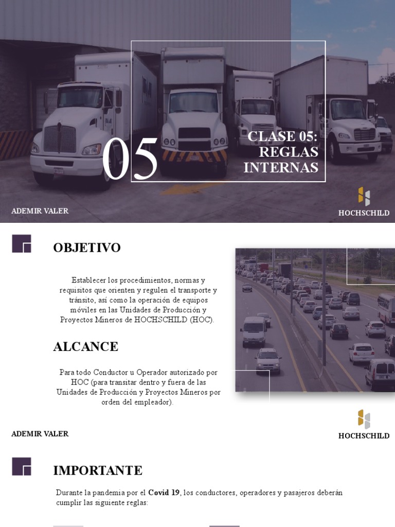 Clase 5 OM | PDF | Peatonal | Seguridad vial
