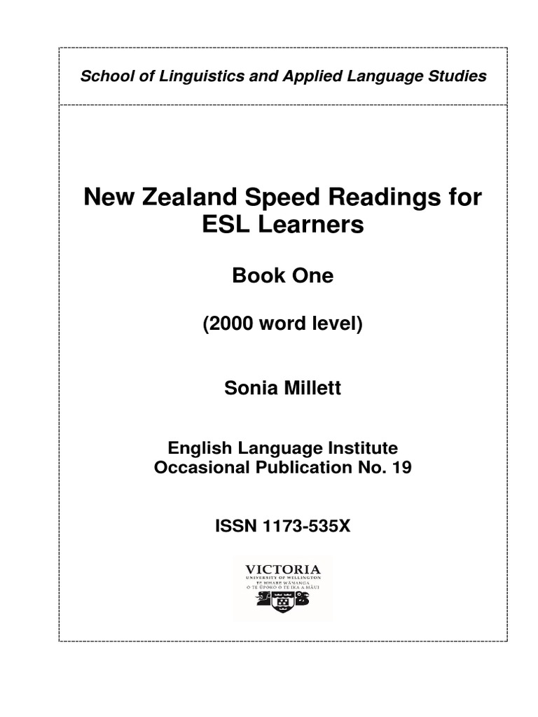 NZ Book One 2000 Word Level | PDF
