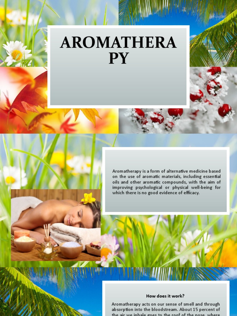 Aromatherapy and Indian Head Massage Benefits | PDF | Self-Improvement ...