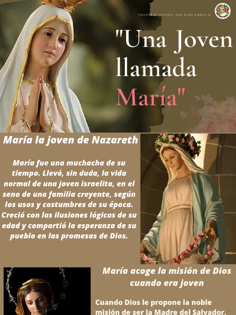 Una Joven Llamada María | PDF | María, madre de Jesús