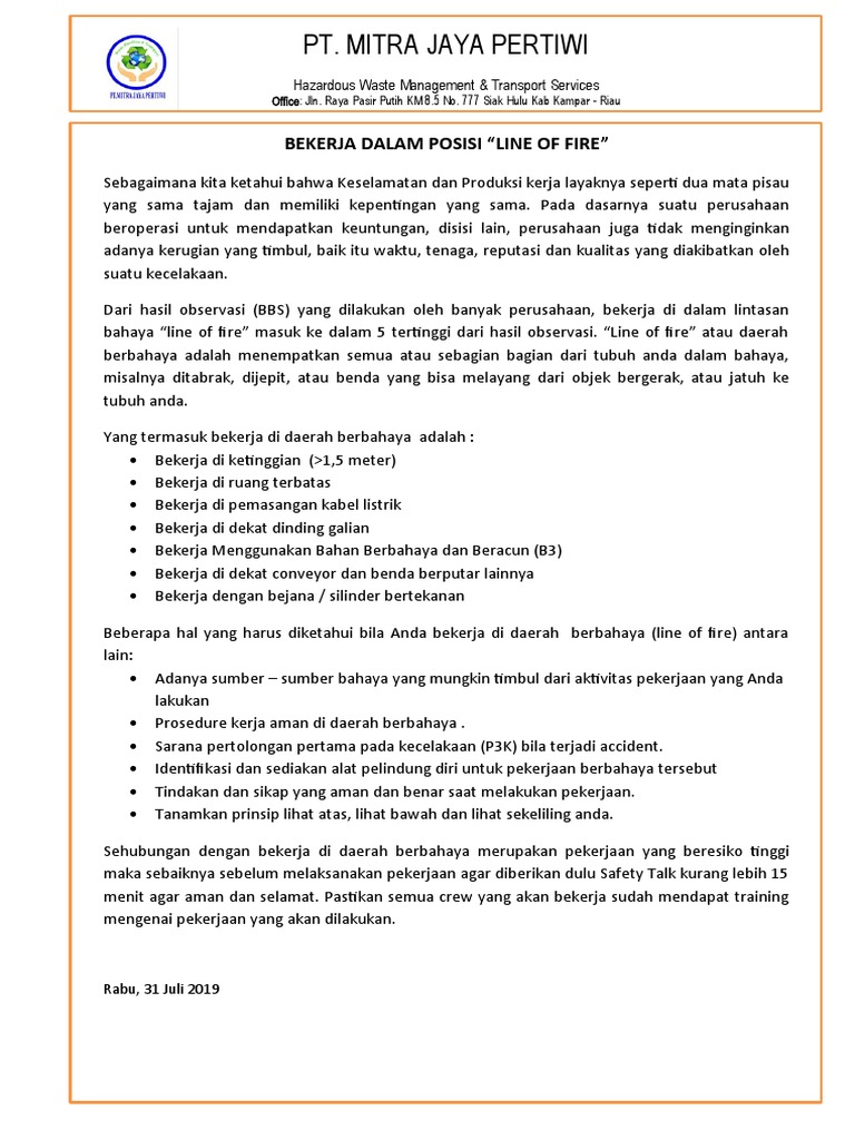 1 Line of Fire | PDF