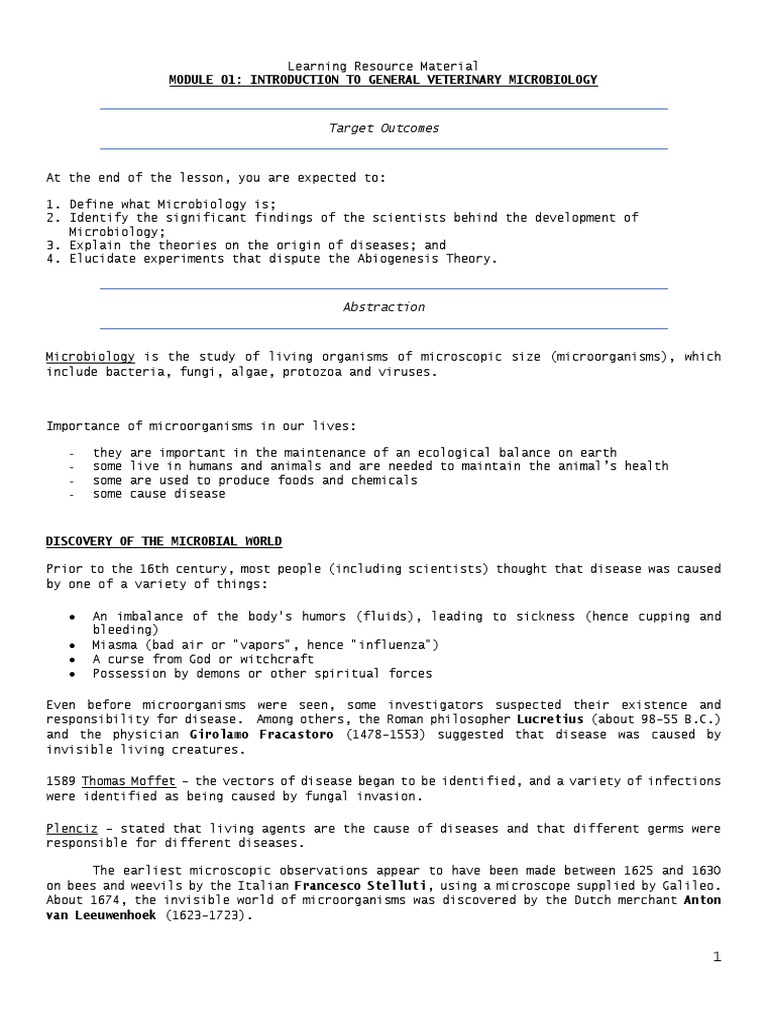 Introduction Pdf Microorganism Microbiology