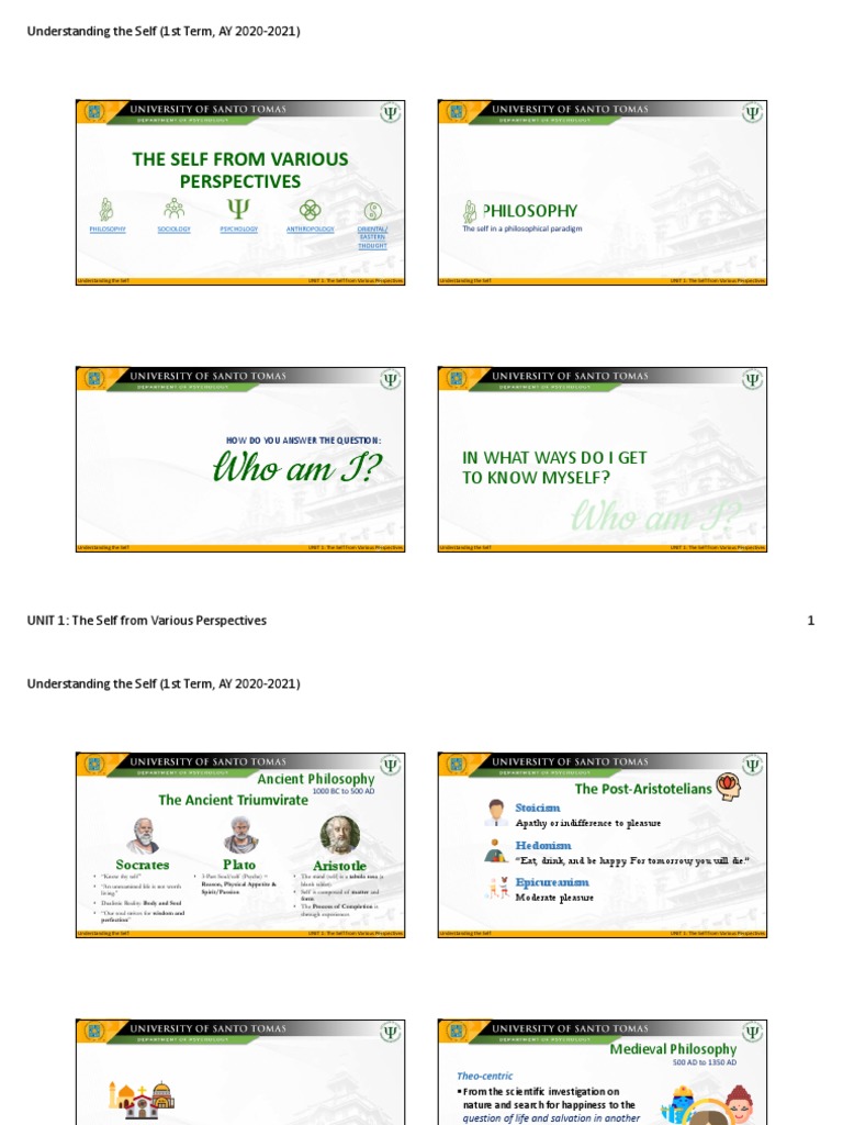 Uts 1 | PDF | Self Concept | Id