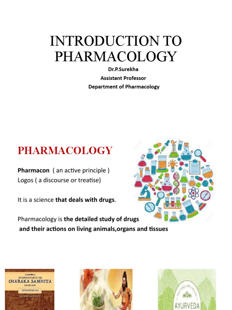 Introduction To Pharmacology | PDF | Pharmacology | Health Sciences
