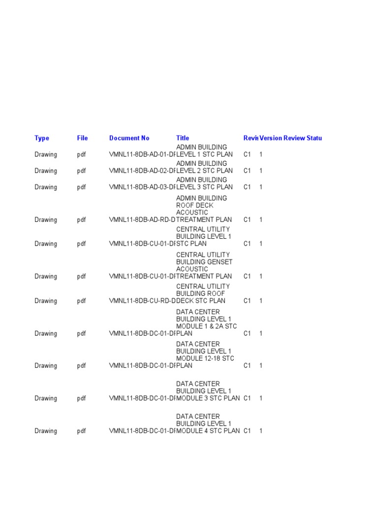 Acoustic Drawing List | Download Free PDF | Computing | Computer ...