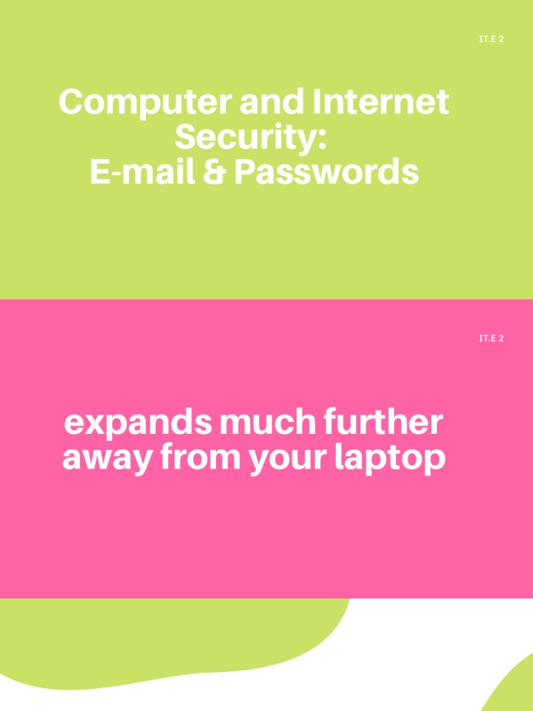 Computer, Email, and Password Security | PDF | Password | Security