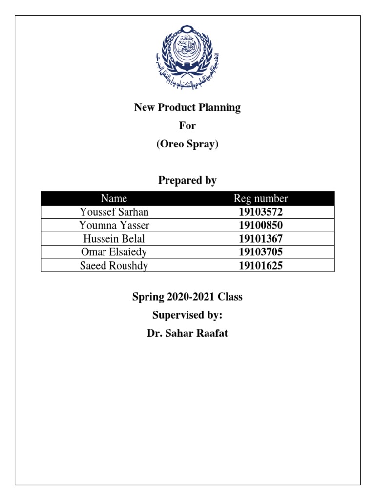 NPD - Oreo 12th Report - Final Version | PDF | Desserts | Meal