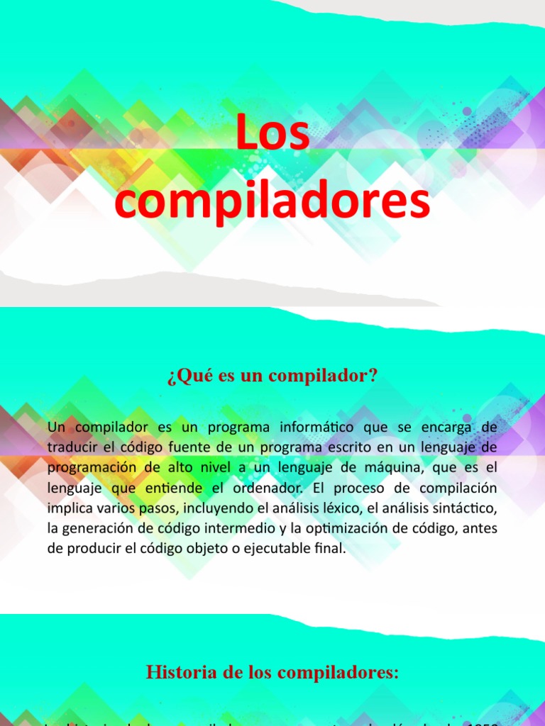 Compiladores | PDF | Compilador | Lenguaje de programación