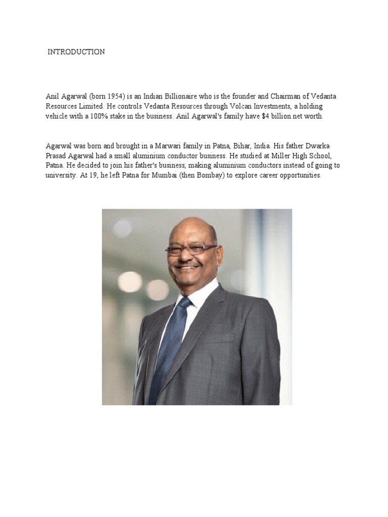 Shrey Shah - 343 - Anil Agarwal | PDF | Economies