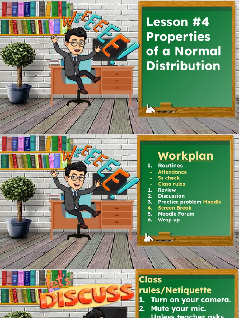 Properties of A Normal Distribution | PDF | Normal Distribution ...