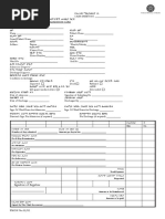 OPD Register Format and Guidelines | PDF | Malaria | Medical Diagnosis