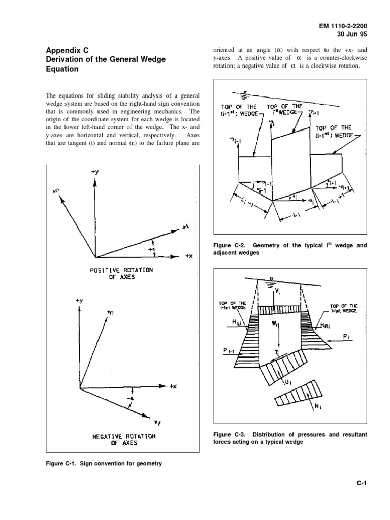 General Wedge Equation Derivation | PDF | Cartesian Coordinate System ...