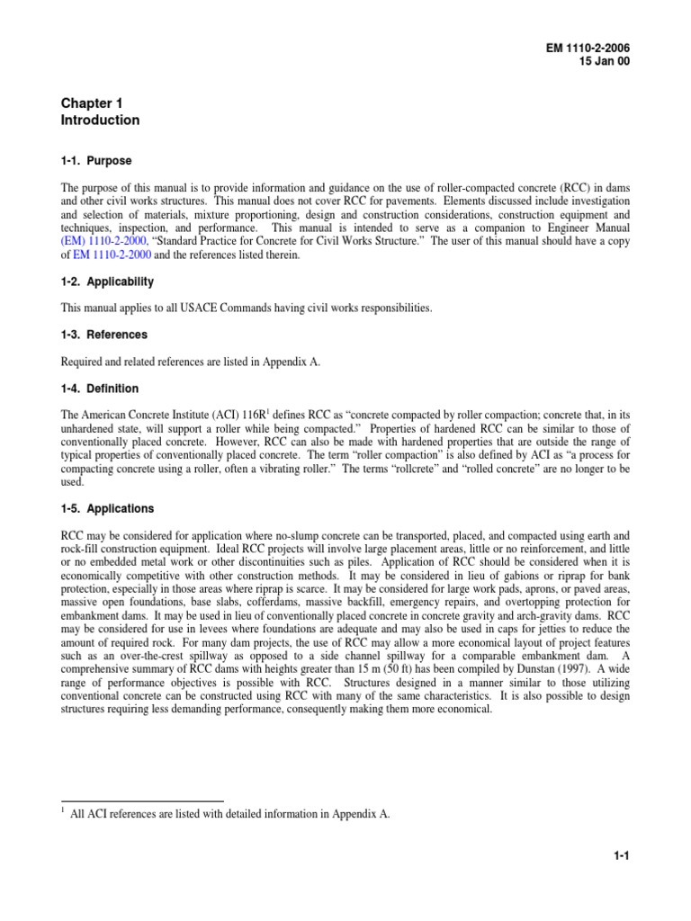 USACE EM 1110-2-2006 Introduction | PDF