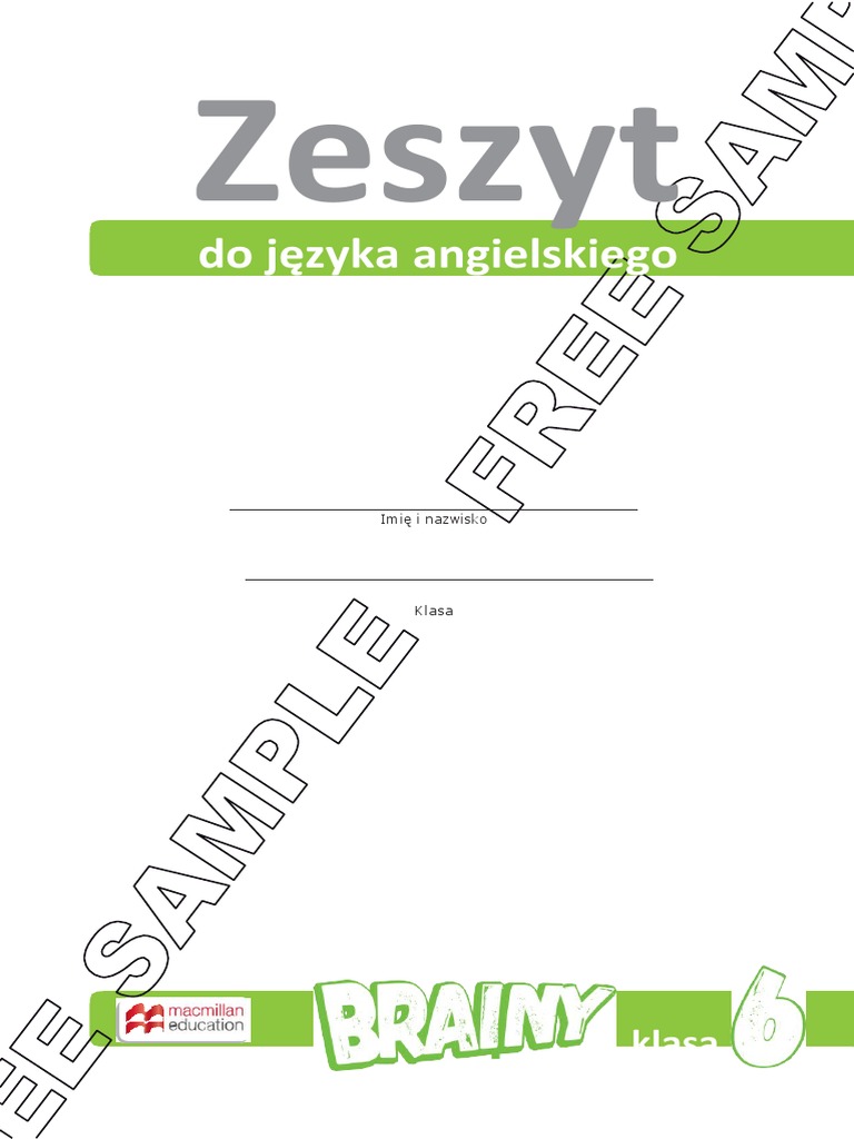 Brainy Klasa 6 ZP Units 12 | PDF | Classroom