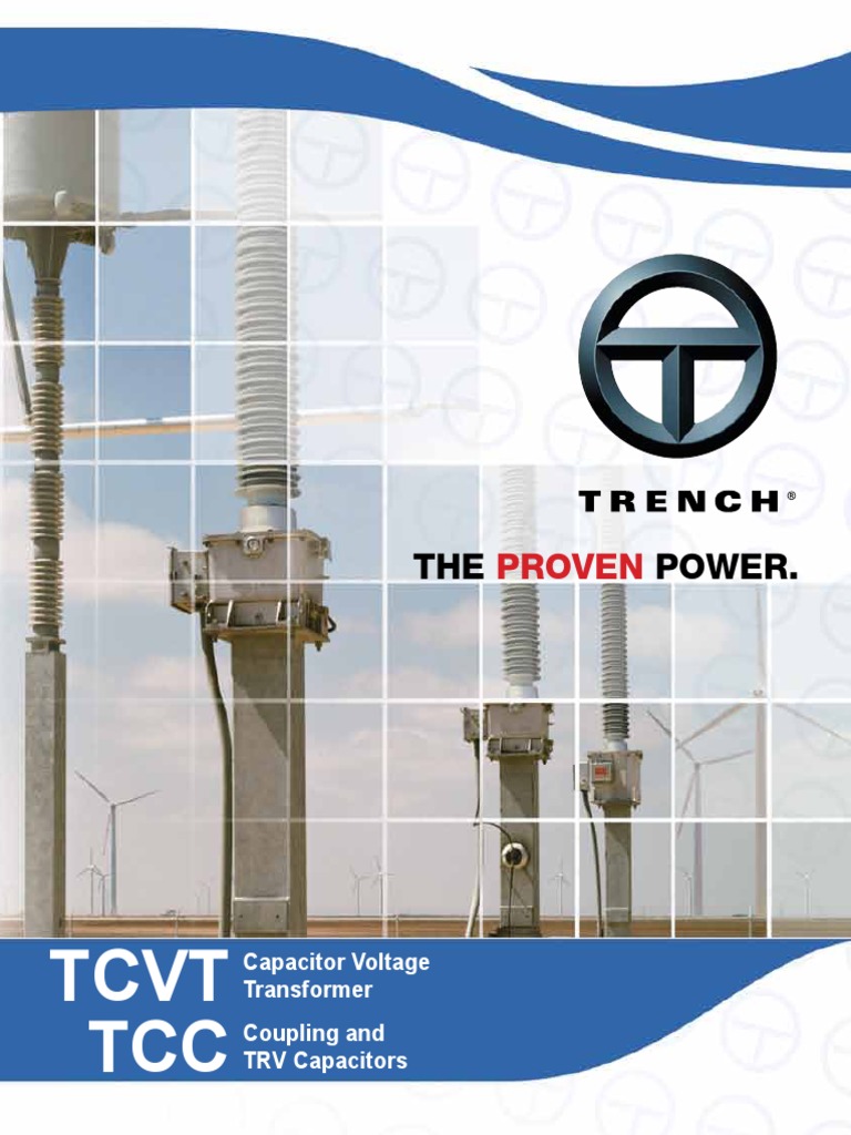 TCVT and TCC - International Brochure | PDF | Capacitor | Transformer