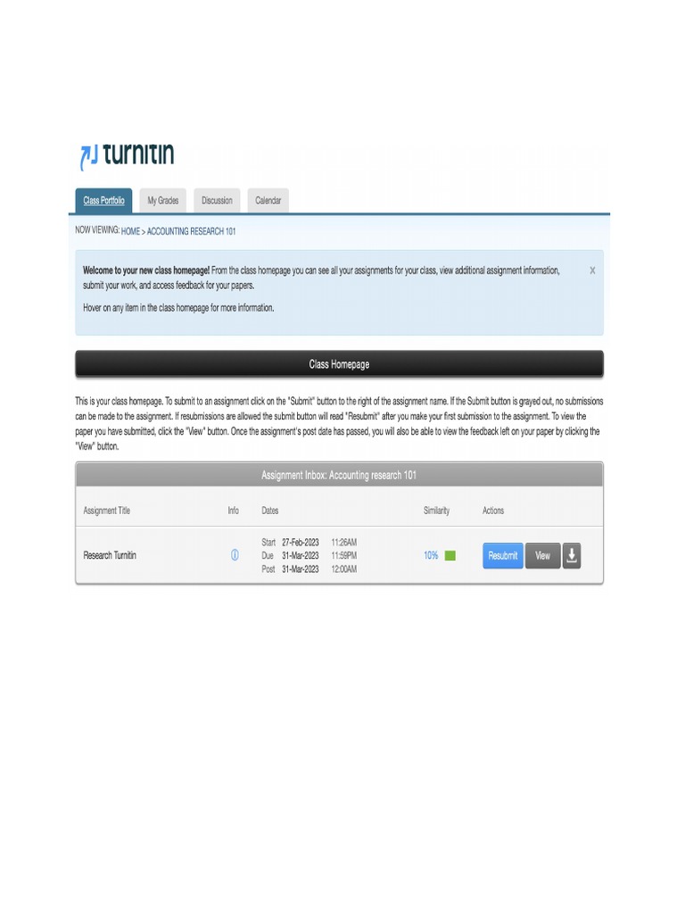 Turn It in Result | PDF