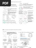 Relationships Among Chords, Arcs, Central Angles | PDF | Circle | Angle