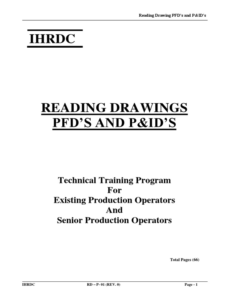 Reading PFD and P&ID | PDF | Valve | Instrumentation