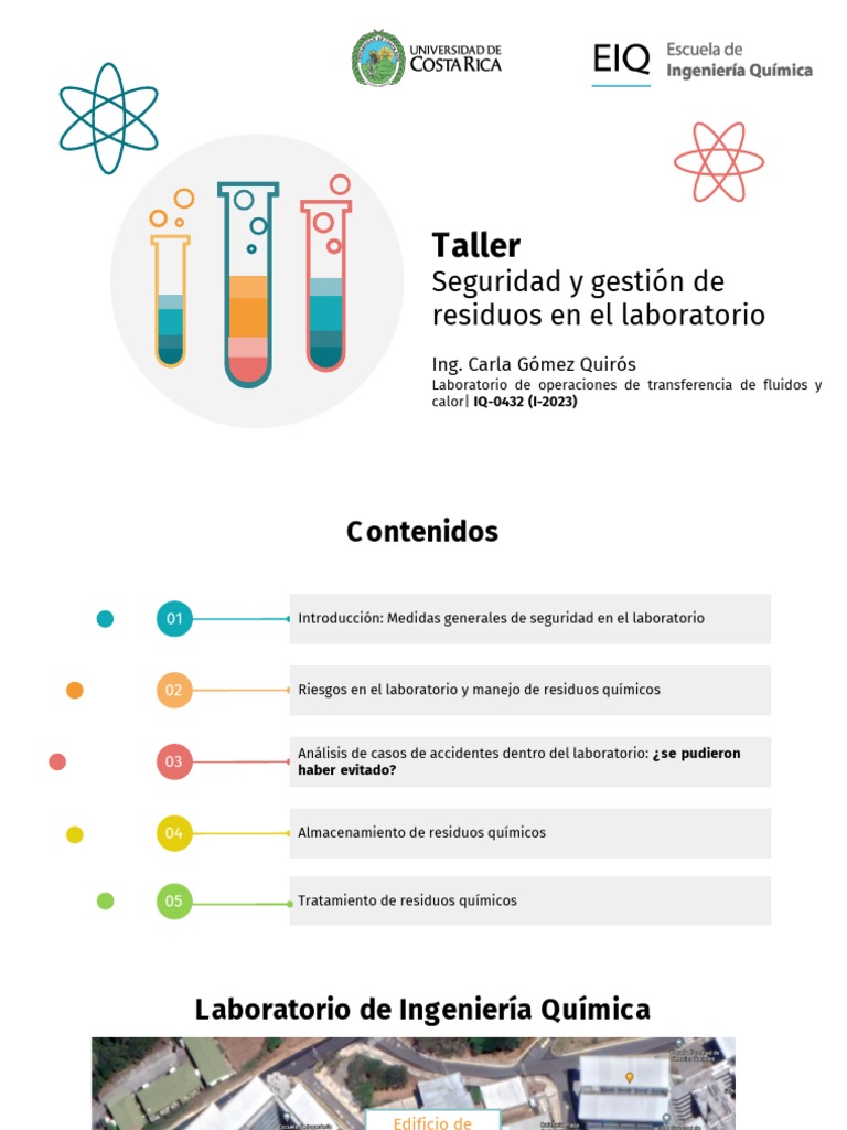 213-Taller Sobre Seguridad y Manejo de Residuos en El Laboratorio - CGQ - IQ0432 (I-2023 ...