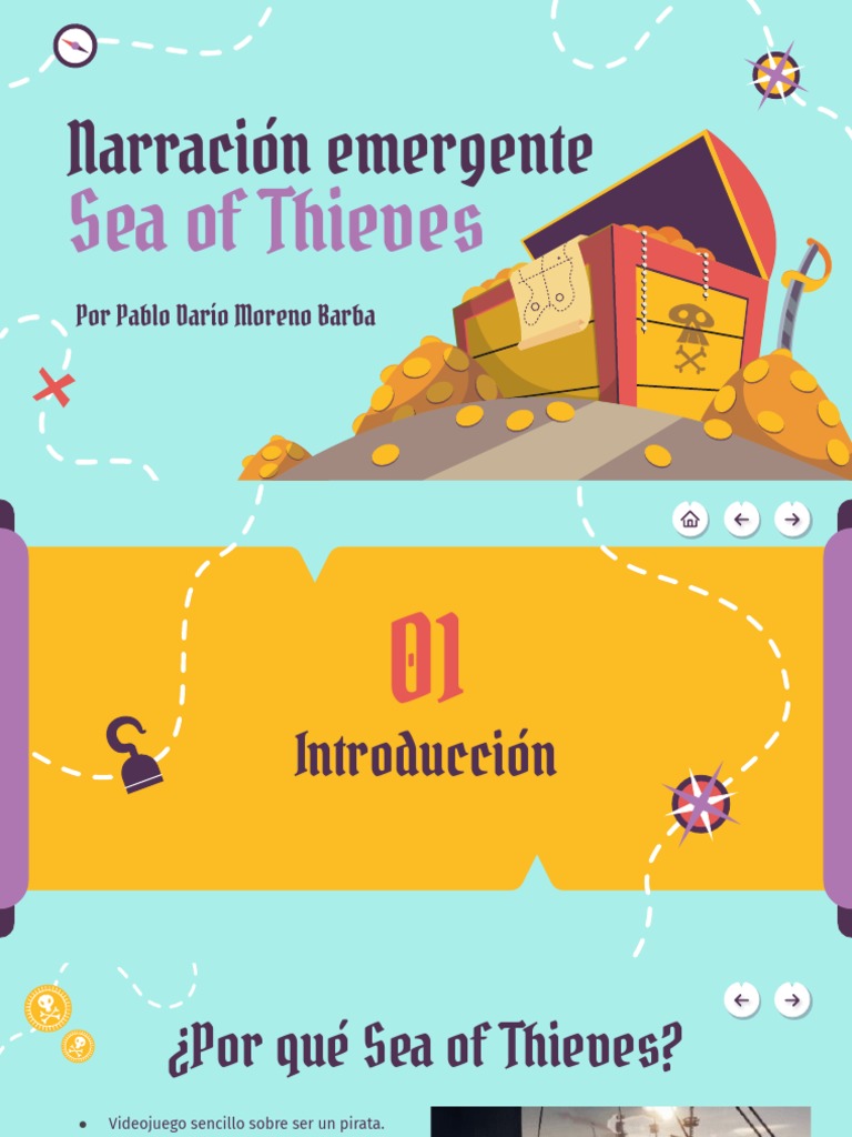 Narracion Emergente Sea of Thieves | PDF