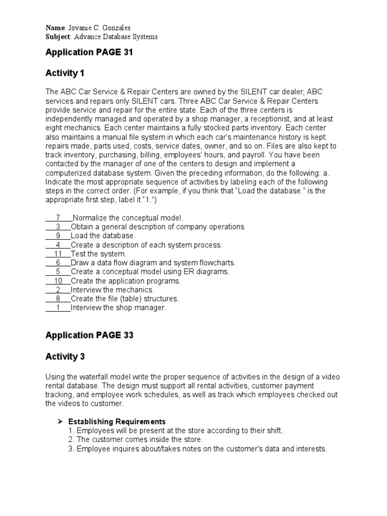 Application of Learning | PDF | Business | Computers