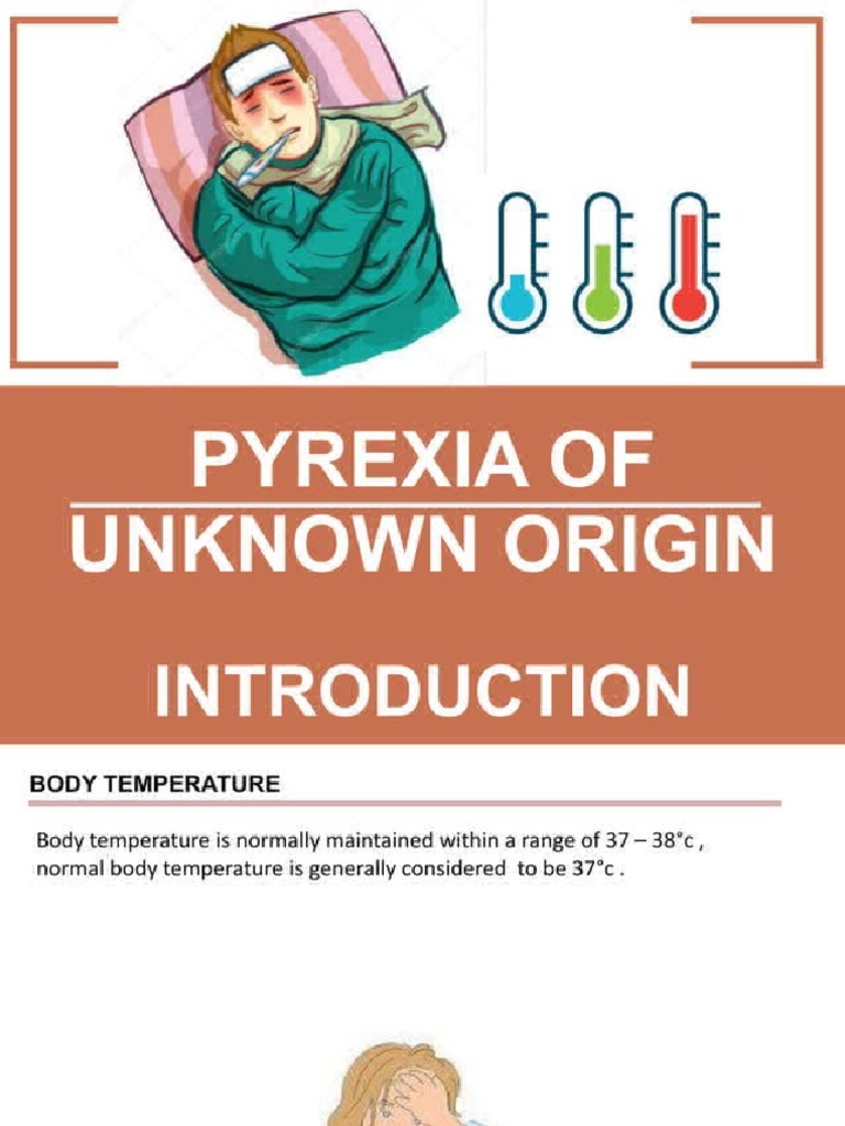 Pyrexia of Unknown Origin Puo 93465734 | PDF