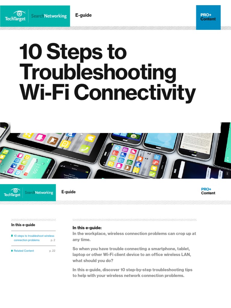 TenSteps Troubleshooting WiFi | PDF | Wireless Lan | Radius
