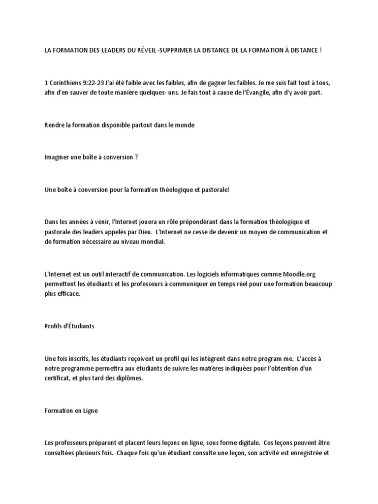 Formation Théologique en Ligne | PDF | Jésus | Paul l'apôtre