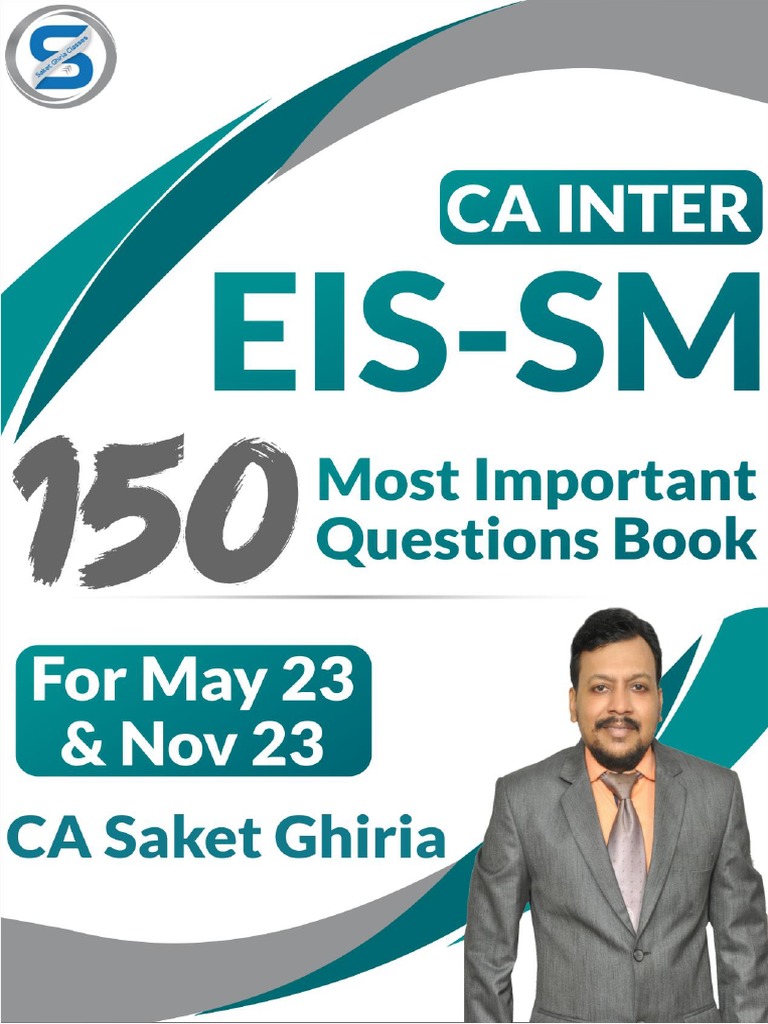 EIS-SM 150 MIQs Book For May & Nov 23 by CA Saket Ghiria | PDF | Cloud Computing | Databases