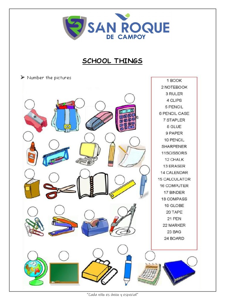 School Things | PDF