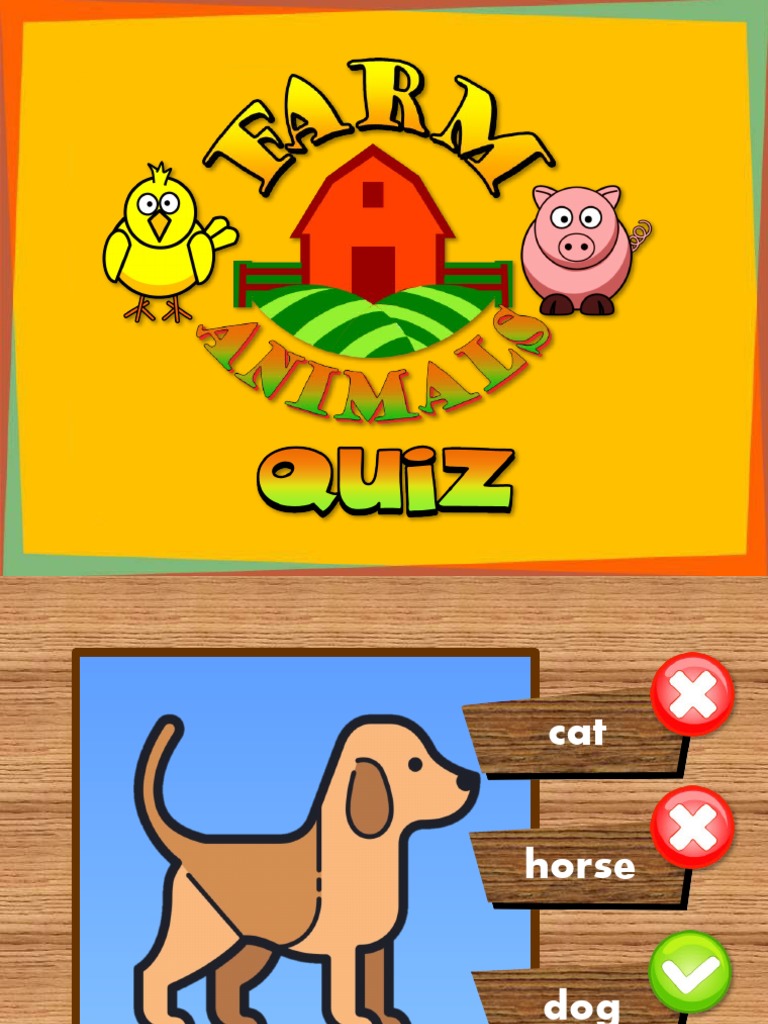 Farm Animals Quiz | PDF